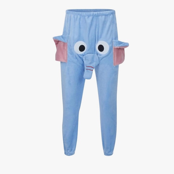 Pajamas | Elephant Trunk Pajama Pants Light Blue Mens Size Medium ...